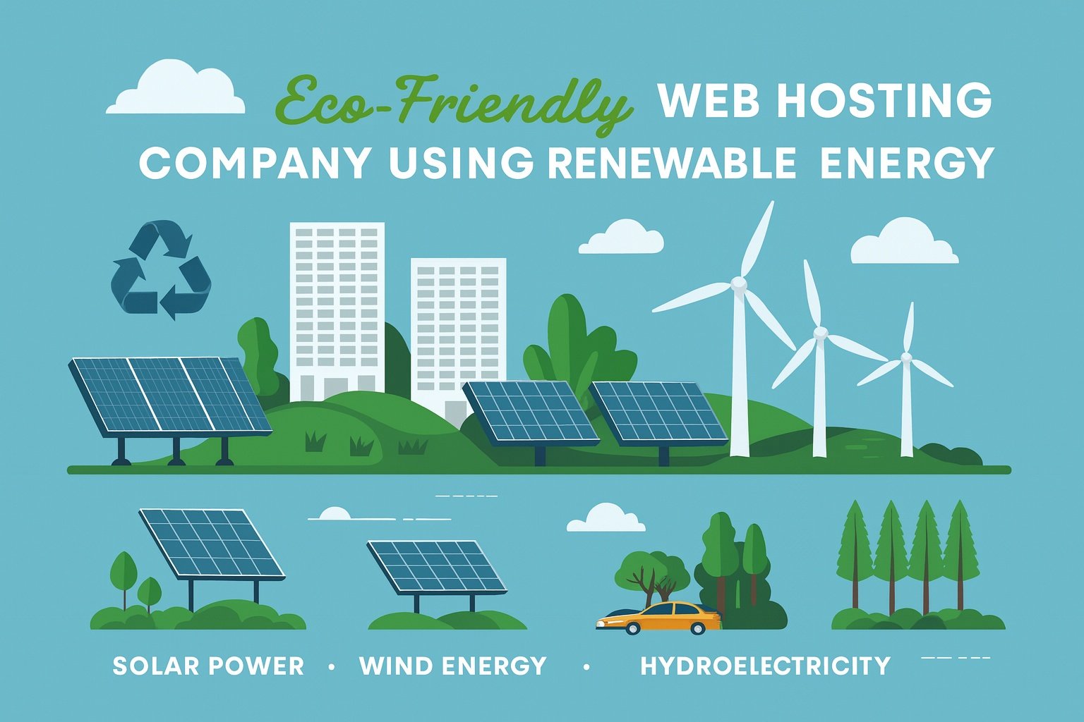Eco Friendly Web Hosting Company Using Renewable Energy