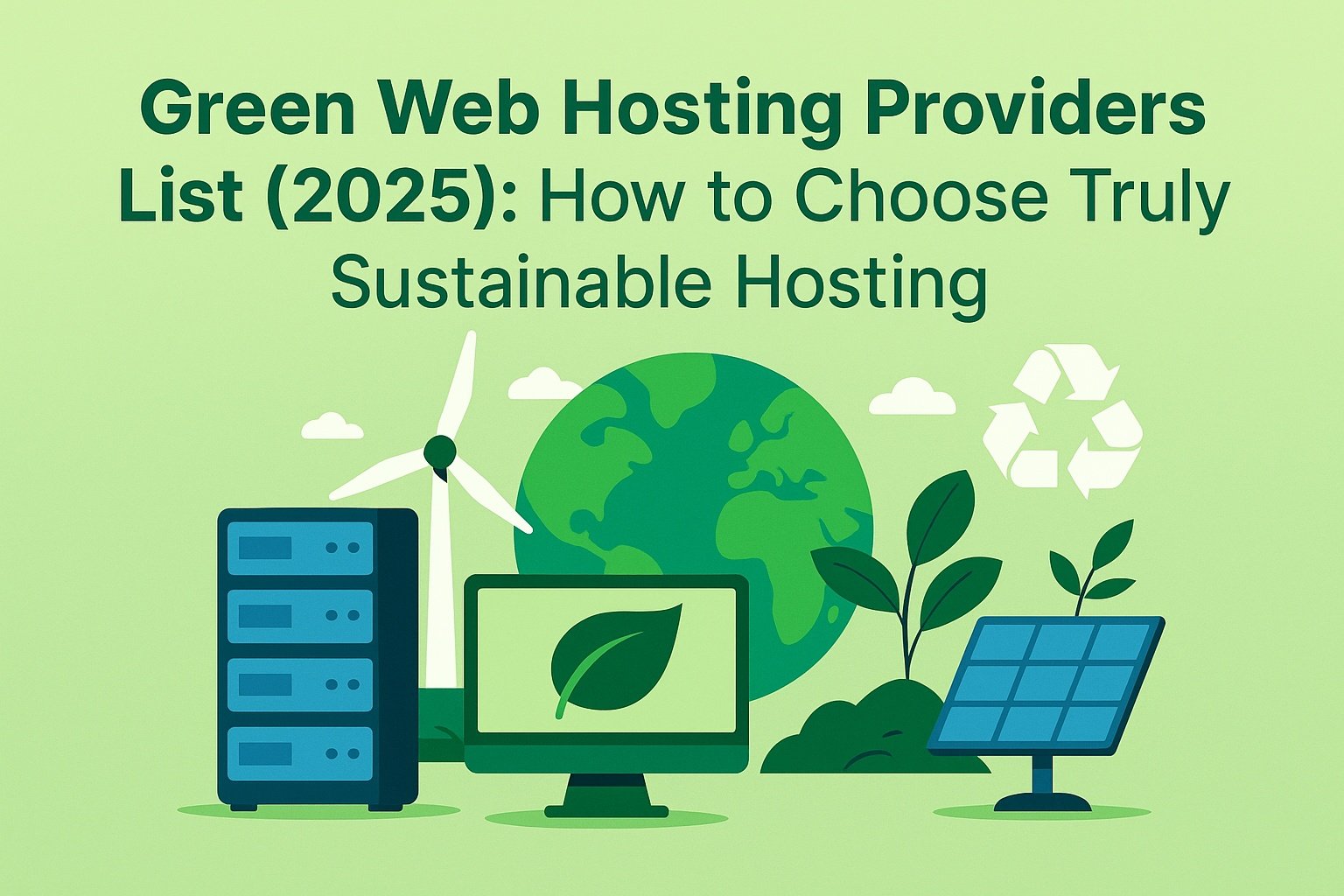 Green Web Hosting Providers List (2025): How to Choose Truly ...
